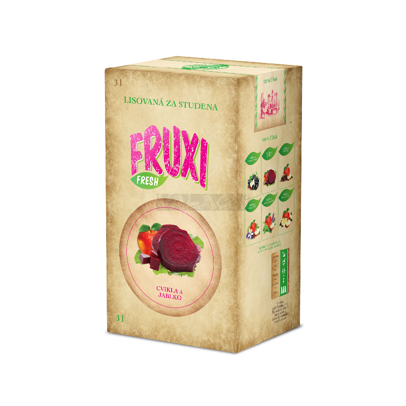 Fruxi jablko-cvikla 100% šťava 3L | ValachShop.sk
