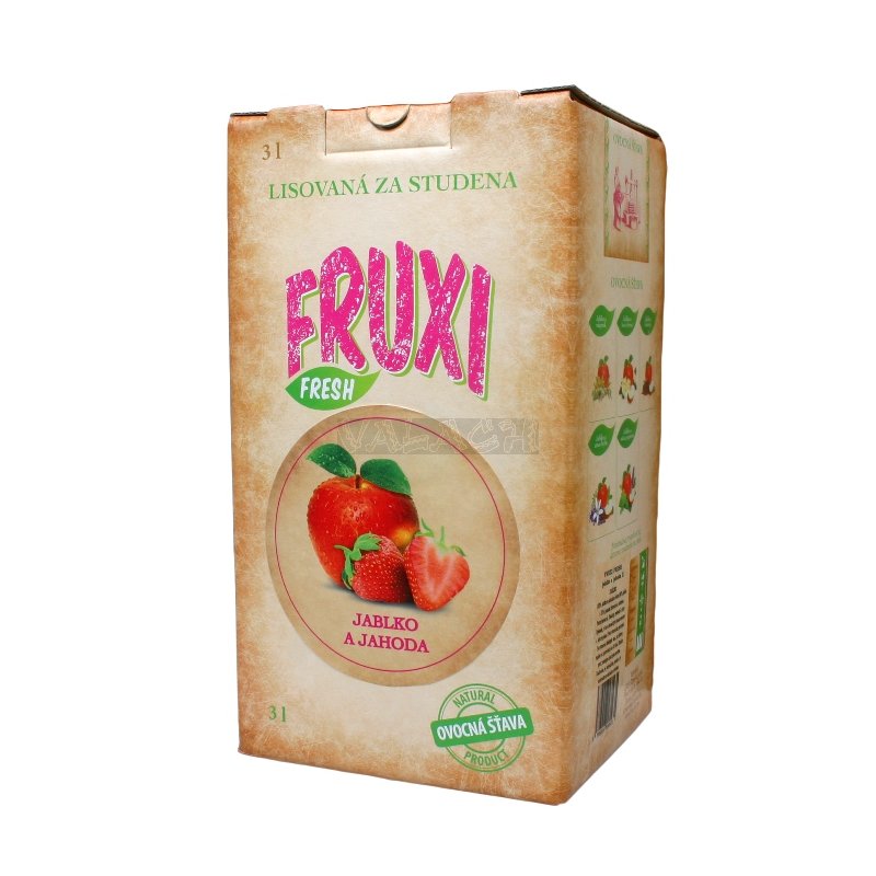 Fruxi jablko-jahoda 100% šťava 3L | ValachShop.sk