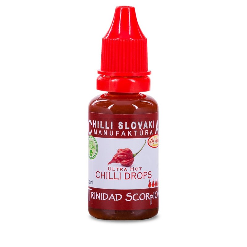 Chilli Manufaktúra Trinidad Scorpion drops 20ml | ValachShop.sk