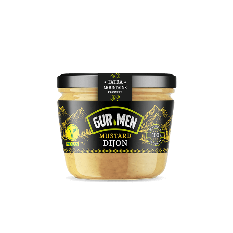 Gur.Men Horčica Premium dijonská 200g | Valachshop.sk