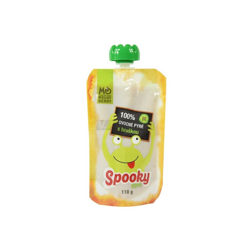 Spooky 100% ovocné pyré s hruškou 110g | ValachShop.sk