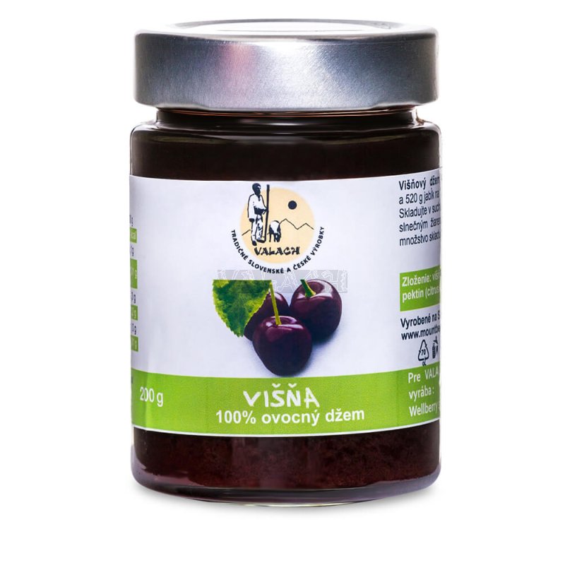 Valach Višňový džem 200g | ValachShop.sk