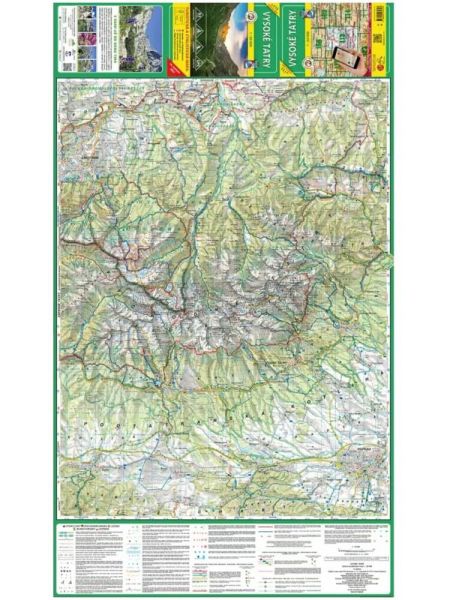 Vysoké Tatry 113 Turistická mapa 1:50 000 | ValachShop.sk