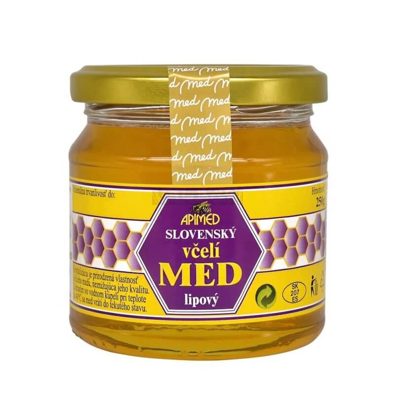 Apimed lipový včelí med 250g | ValachShop.sk