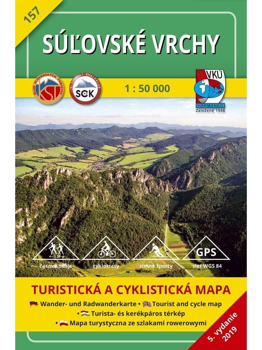 Veporské vrchy 134 Turistická mapa 1:50 000 | ValachShop.sk